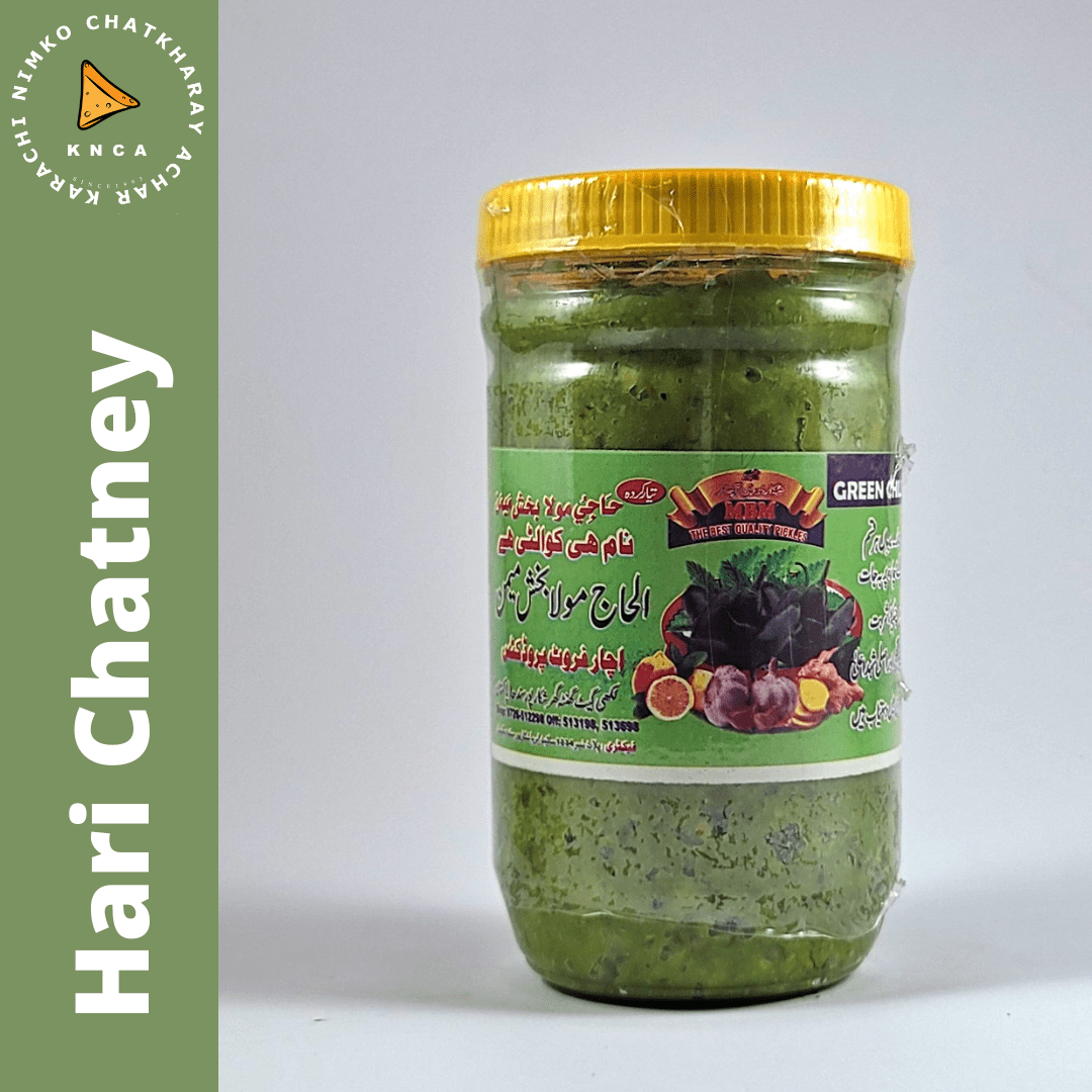 Tasty Shikarpuri Hari Chatni – KARACHI NIMKO CHATKHARAY ACHAR